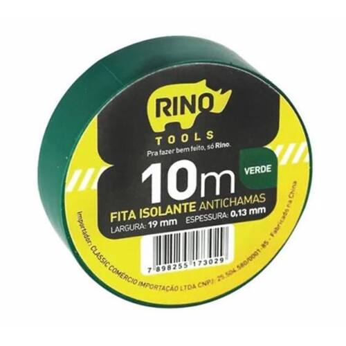 Fita Isolante Colorida 10M Antichama Rino | Casas Bahia