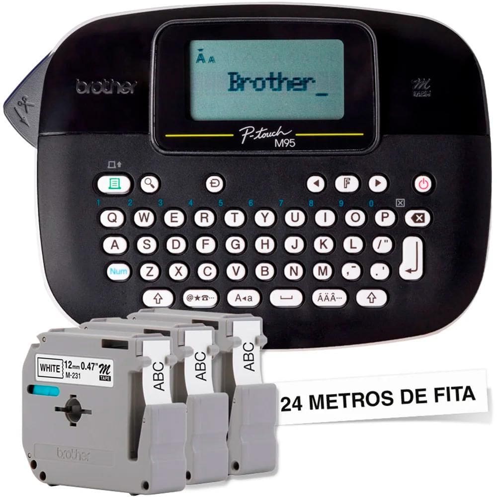 Rotulador Eletrônico Brother Ptouch PT H110 | Casas Bahia