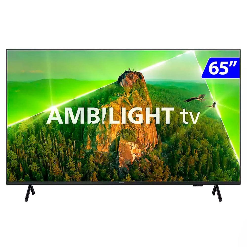 Tv philips 65 polegadas 4k led | Casas Bahia