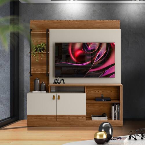 Rack com Painel Tv 50 Polegadas 2 Portas | Casas Bahia