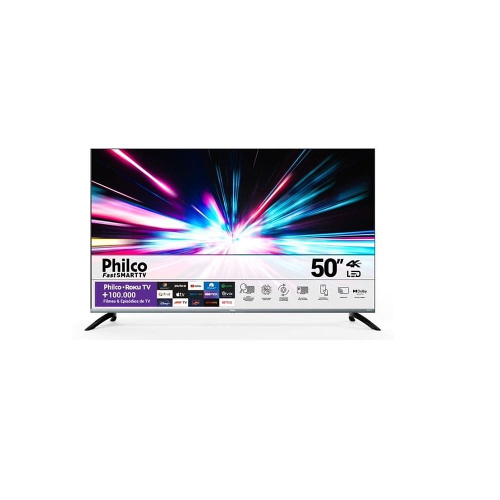 Smart tv philco roku 50 polegadas | Casas Bahia