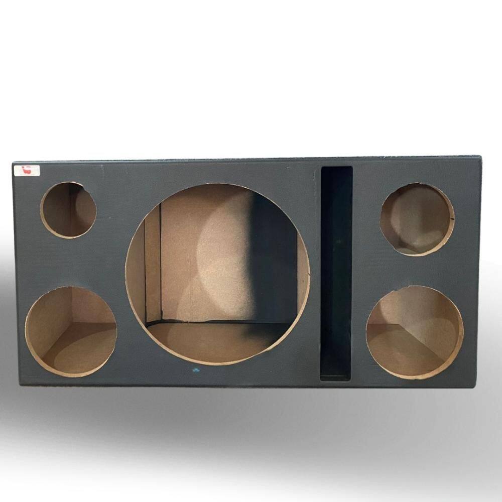 Gabinete caixa acustica 2 vias 15 polegadas compensado | Casas Bahia