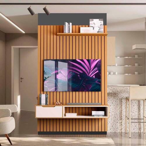 Painel Ripado Tv Até 60 Polegadas | Casas Bahia