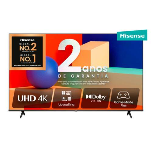 Hisense Smart TV UHD 4K 65 | Casas Bahia