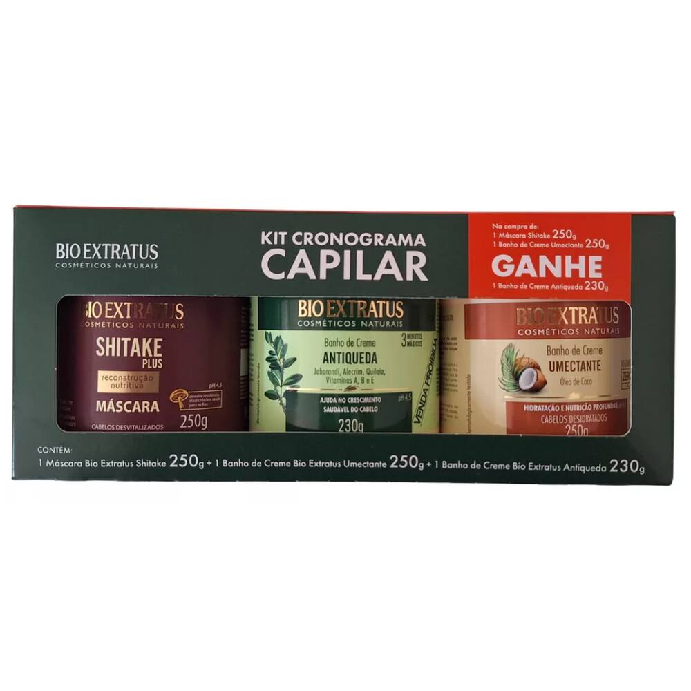 Cronograma capilar bio extratus cabelo | Casas Bahia