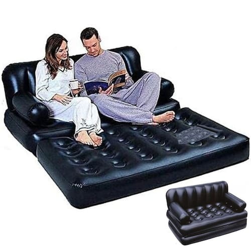 Sofa Cama Inflavel Grande Casal 5 Em | Casas Bahia