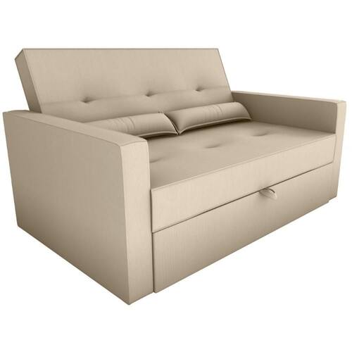 Sofá Cama 2 Lugares 140cm Anne Suede | Casas Bahia