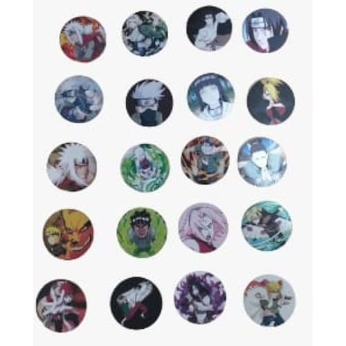 Kit 28 Bottons Animes Modelo Soft | Casas Bahia