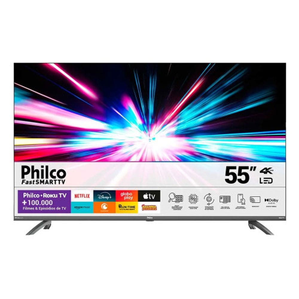 Televisao 55 polegadas led 4k | Casas Bahia