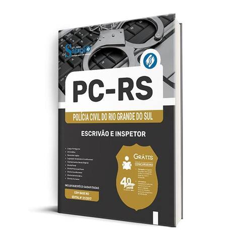 Apostila Pc Rs 2025 - Escrivão E Inspetor | Casas Bahia