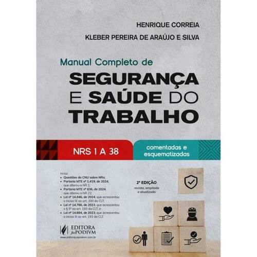 Manual Completo De Segurança E Saúde Do Trabalho - Nrs | Casas Bahia