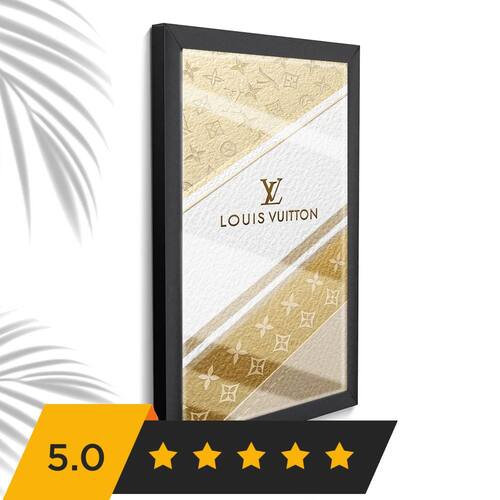 Quadro Decorativo Louis Vtn Escritório Loja | Casas Bahia