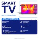 Smart TV AOC DLED 32 Polegadas | Casas Bahia