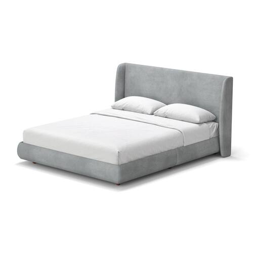 Cama Queen Base Estofada Boucle Com Cabeceira | Casas Bahia