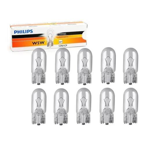 Lâmpada Comum 12V W5W Philips 12961 | Casas Bahia