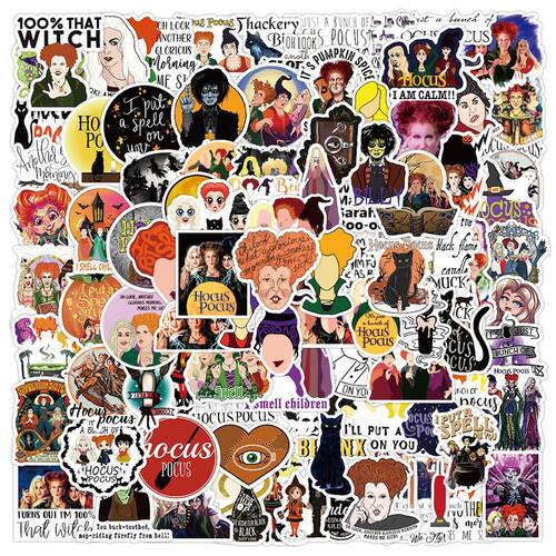Adesivo Anime Hocus Pocus Vinyl Cartoon | Casas Bahia