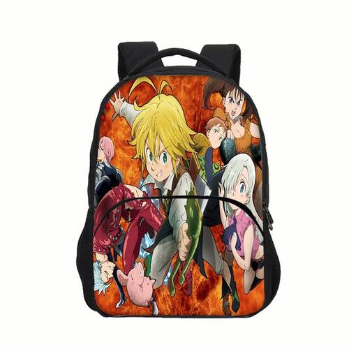 Mochila Seven Deadly Sins Meliodas Cartoon | Casas Bahia