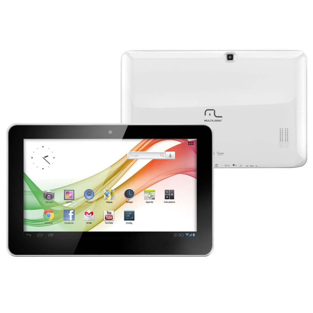 Tablet branco tela 10 | Casas Bahia