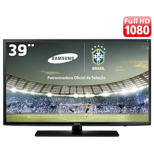 TV LED 39” FULL HD Samsung | Casas Bahia