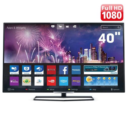 Smart TV LED 40” Full HD | Casas Bahia