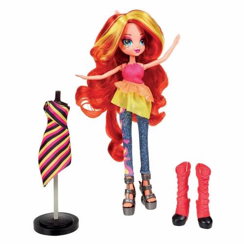 Boneca Equestria Girl Deluxe Hasbro - Sunset | Casas Bahia