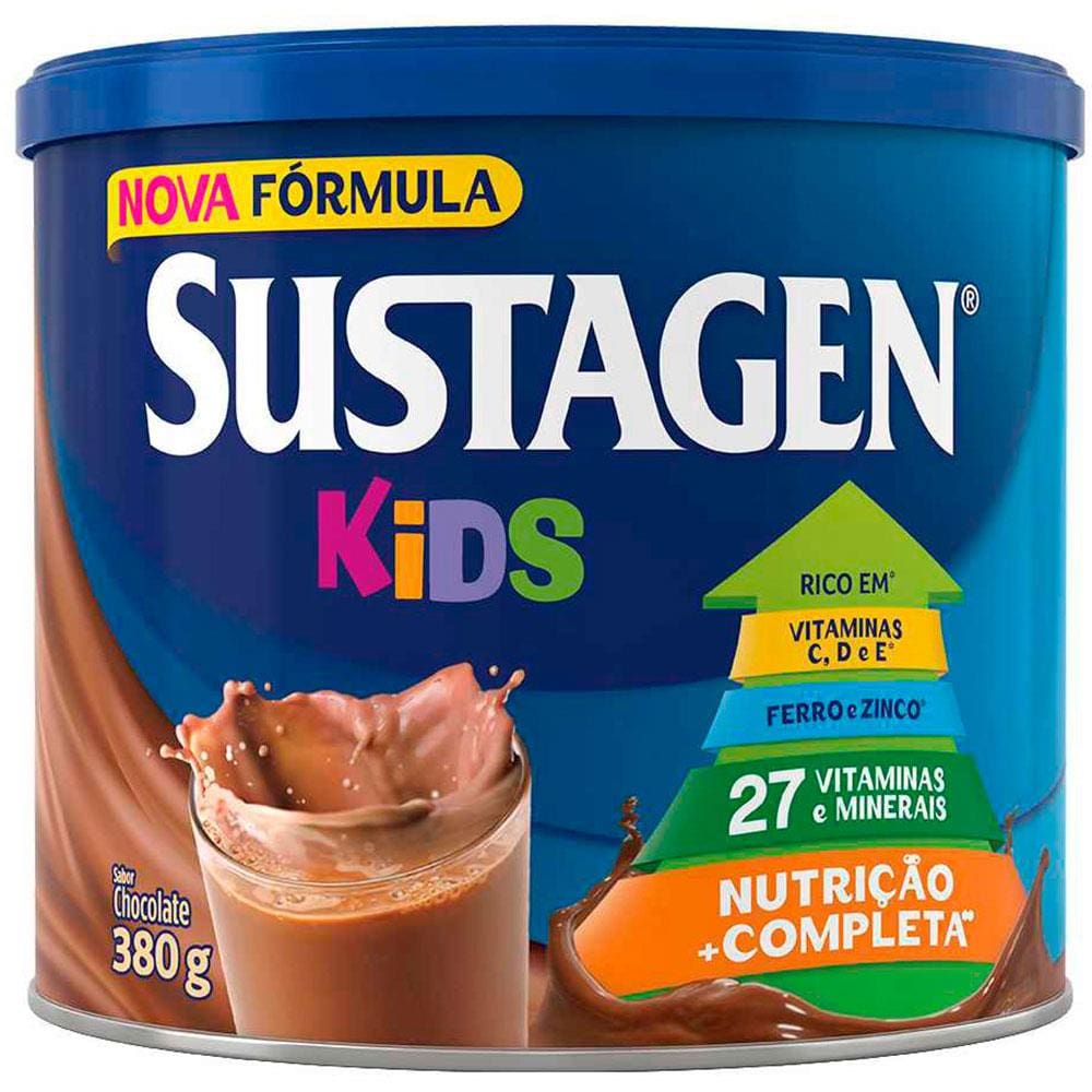 Sustagen kids tabela nutricional | Casas Bahia