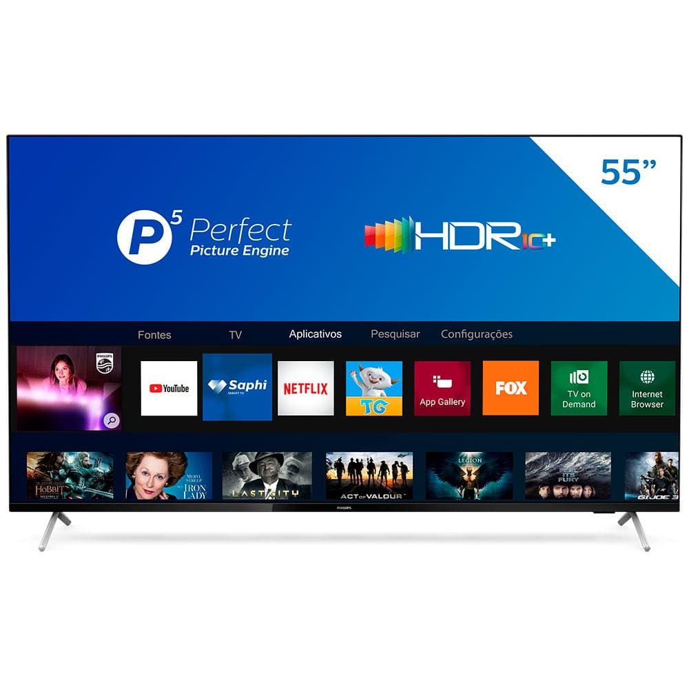 Smart tv 50 polegada philips | Casas Bahia