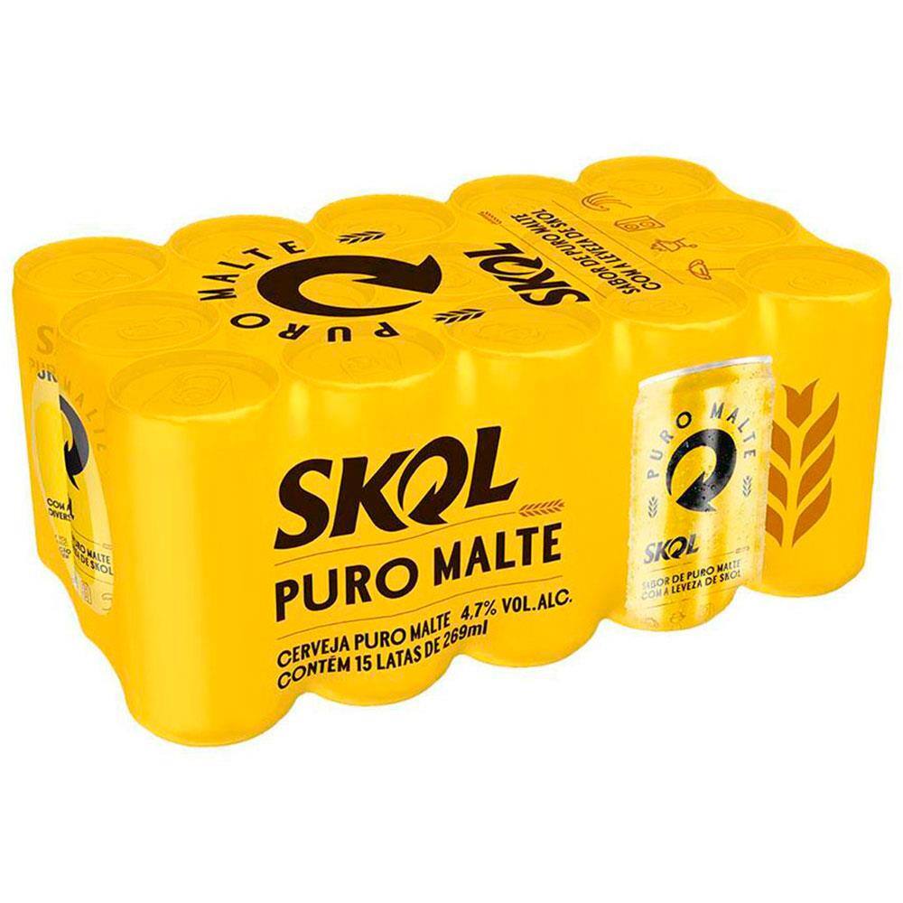 Cerveja skol ultra long neck | Casas Bahia