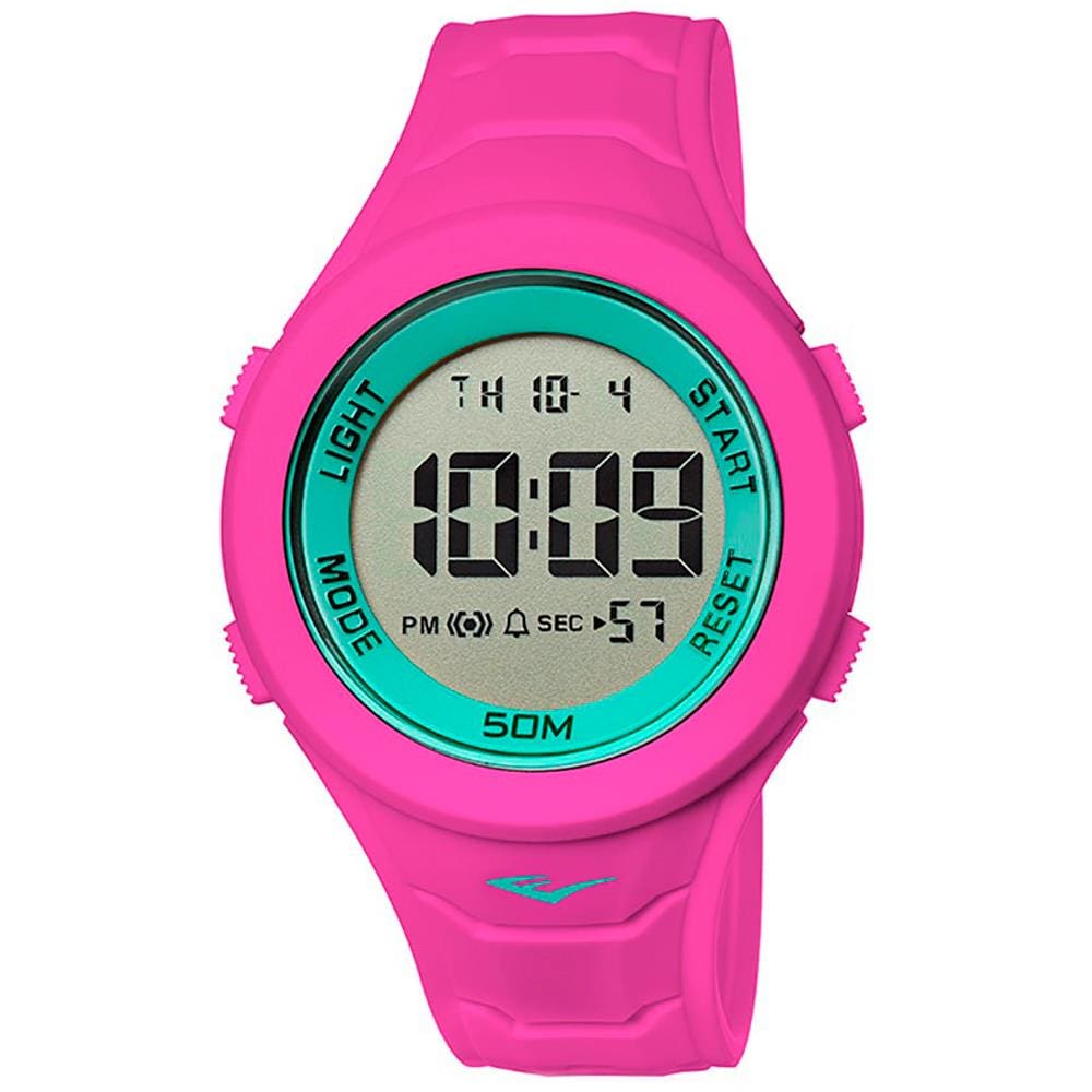 Relogio digital com rosa | Casas Bahia