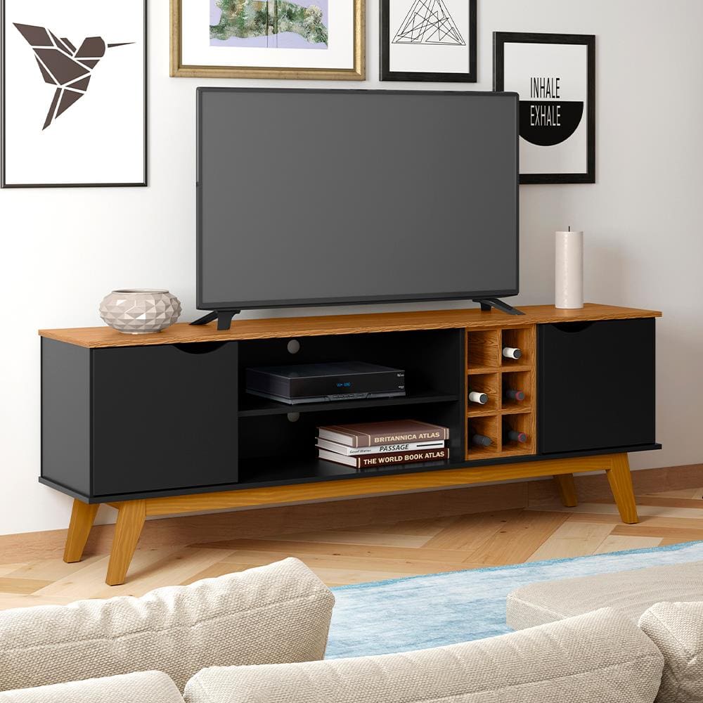 Painelp tv 55 polegadas com rack | Casas Bahia