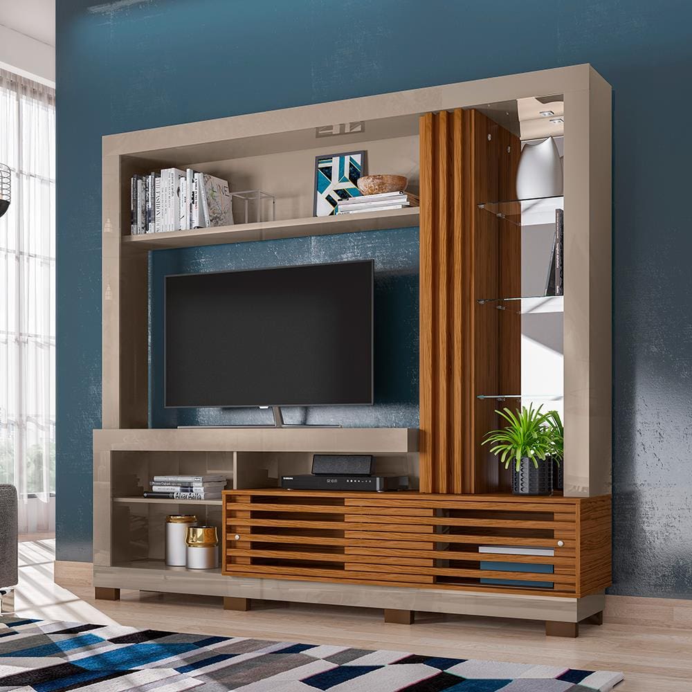 Estante estante tv 50 polegadas | Casas Bahia