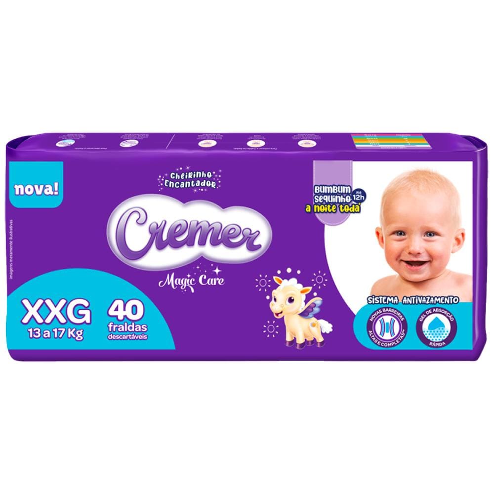 Fralda cremers | Casas Bahia