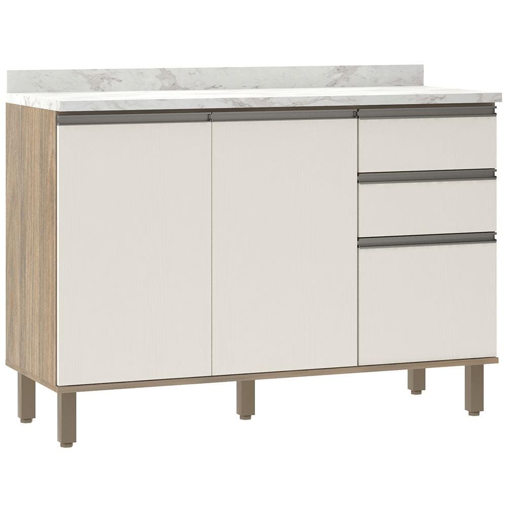 Balcao cozinha luciane 3metros | Casas Bahia