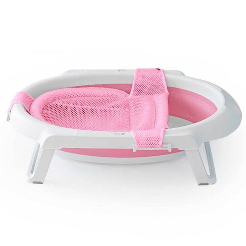 Banheira para Bebê Safety 1st Smile - Rosa | Casas Bahia