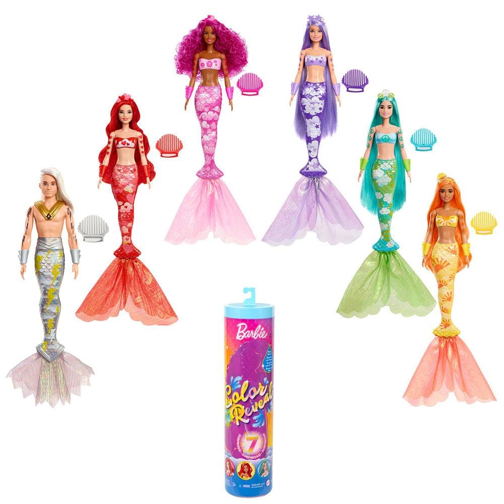 Tipos barbie color reveal | Casas Bahia