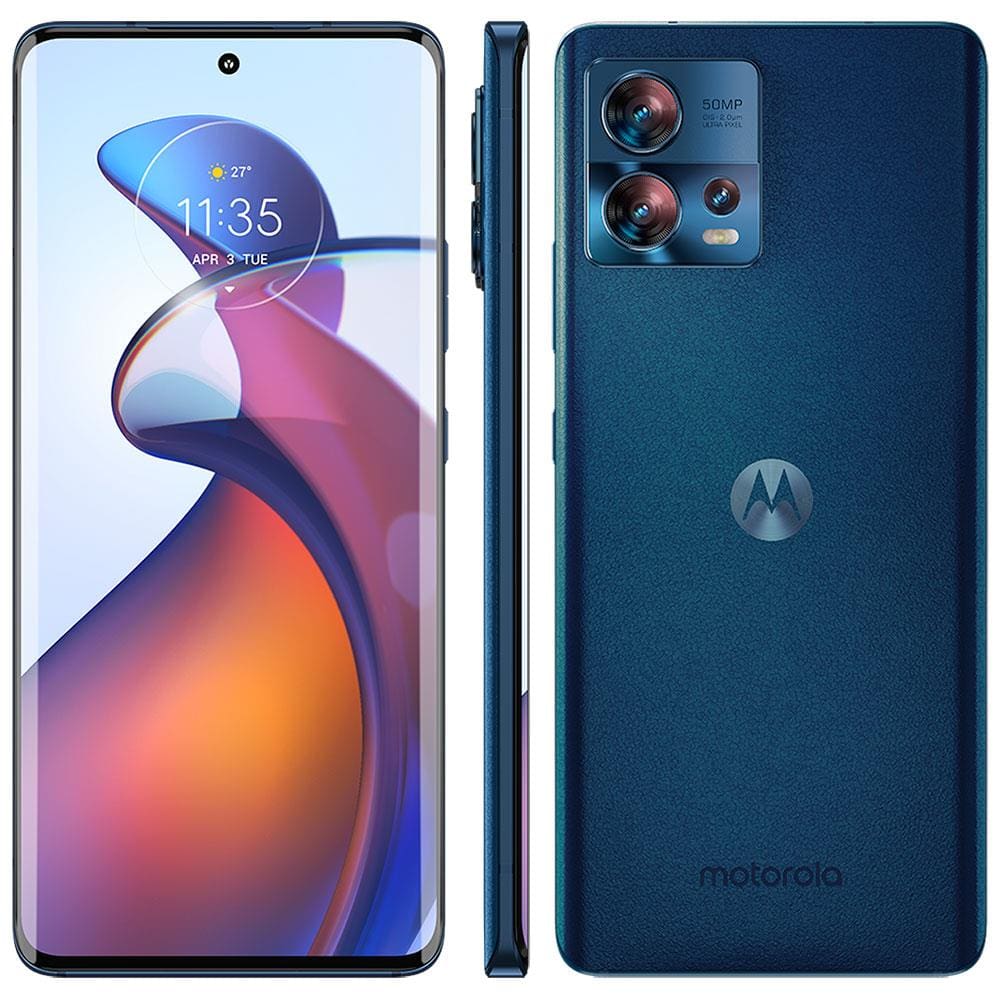 Smartphone Motorola Edge 30 Fusion 5G Azul 256GB 8GB RAM Tela de 6.6 ...