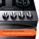 Fogão Brastemp 4 Bocas BFO4VBR com Mesa de Vidro, | Casas Bahia