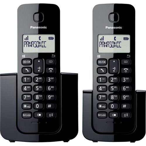 Telefone sem Fio Panasonic KX-TGB112LBB, Identificador De Chamadas, 1 | Casas Bahia