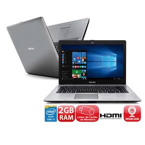 Notebook positivo premium xr7550 intel core i3 4gb tela led 14 windows ...
