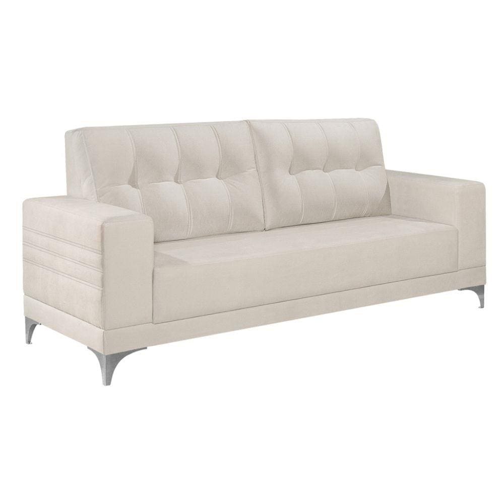 Sofá bege claro | Casas Bahia